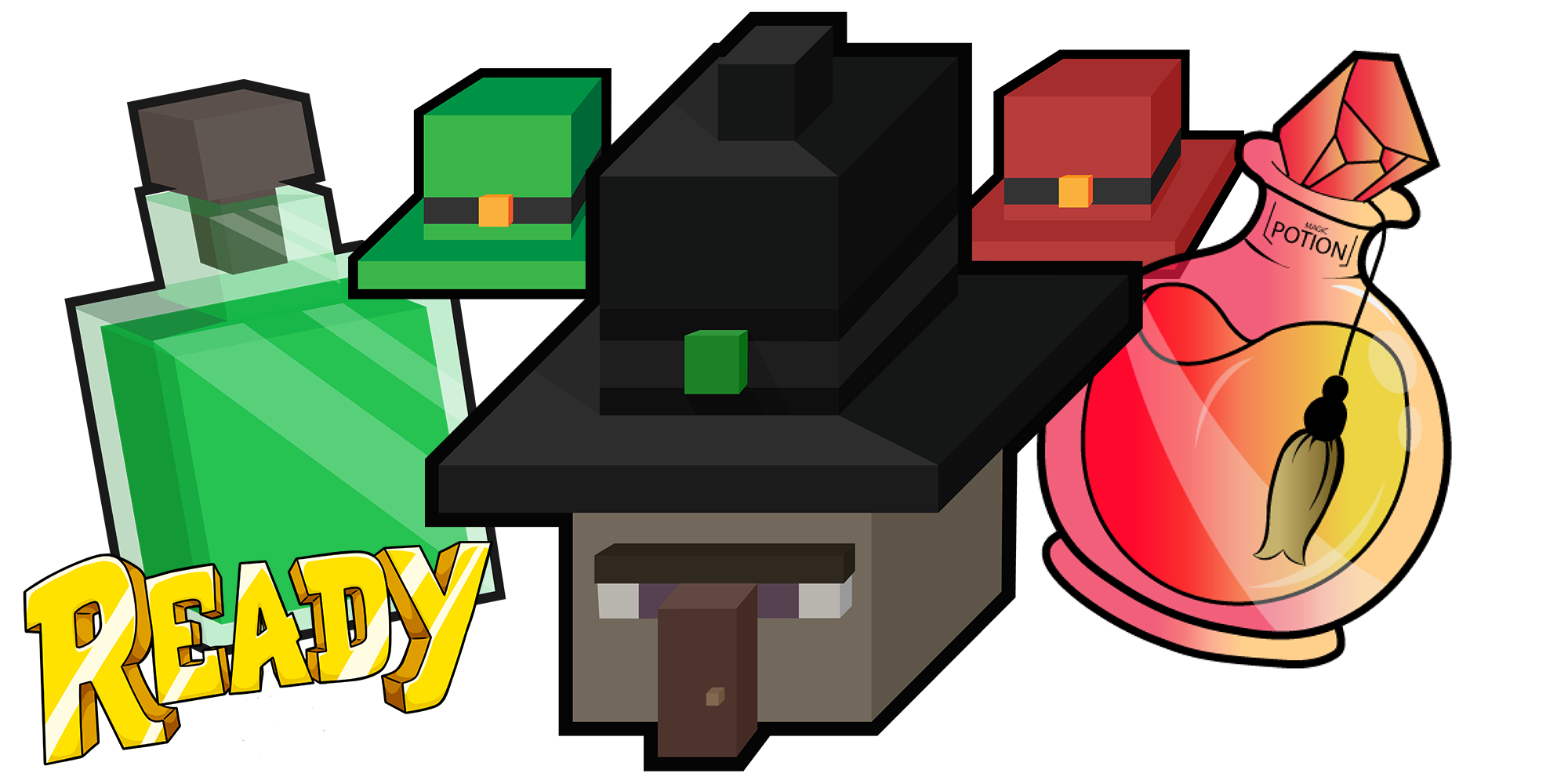 22 Magic-themed Potion & Hat Icons | BuiltByBit (MC-Market)