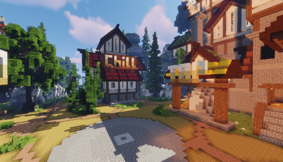 Forest Village - Minecraft Spawn | BuiltByBit (MC-Market)