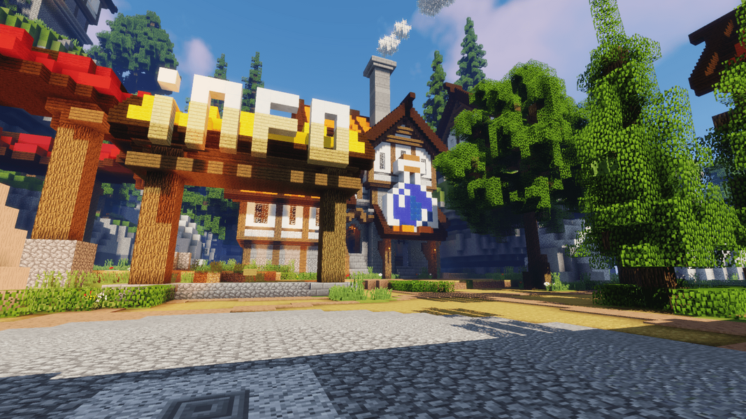 Forest Village - Minecraft Spawn | BuiltByBit (MC-Market)