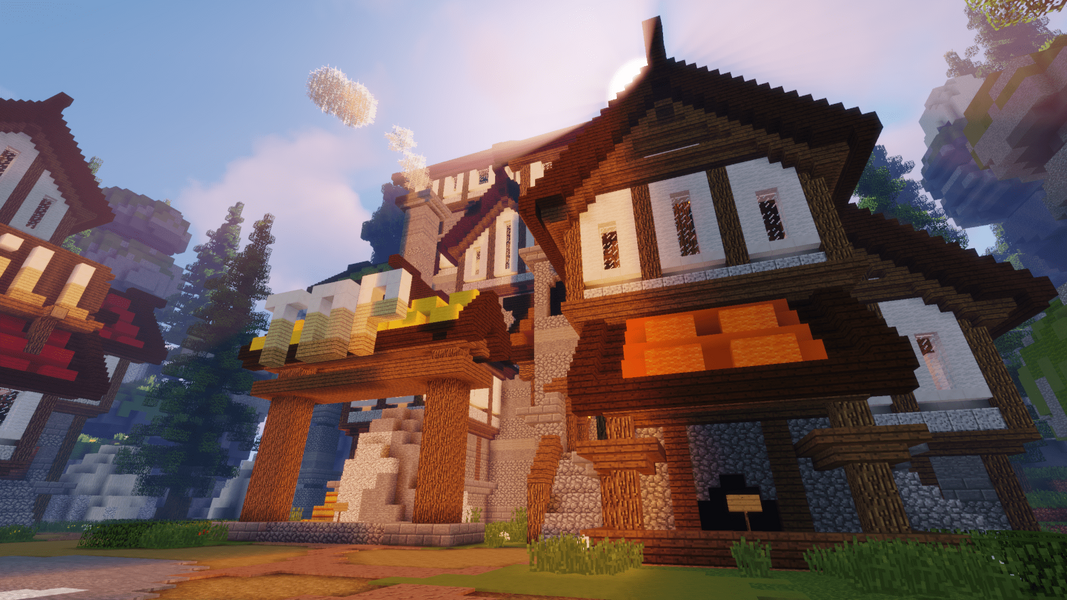 Forest Village - Minecraft Spawn | BuiltByBit (MC-Market)