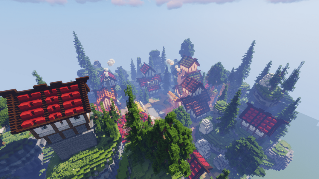 Forest Village - Minecraft Spawn | BuiltByBit (MC-Market)