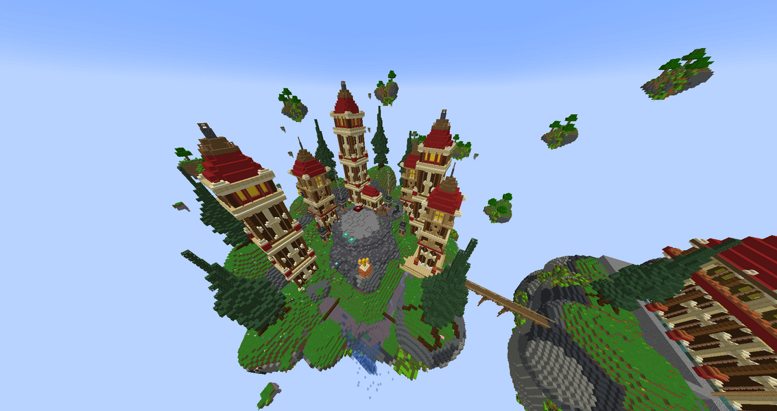 SkyBlock Spawn - Medieval 400x400 | BuiltByBit (MC-Market)