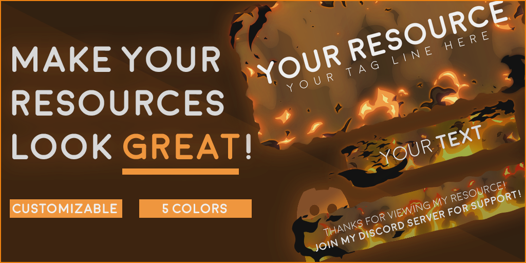 Fire Resource Page Theme Template | BuiltByBit (MC-Market)