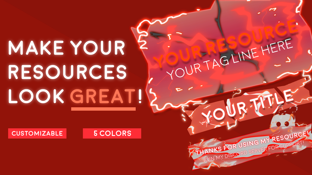 Lightning Resource Page Theme Template | BuiltByBit (MC-Market)