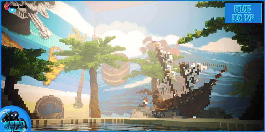 Box PVP Map - Pirate theme | BuiltByBit