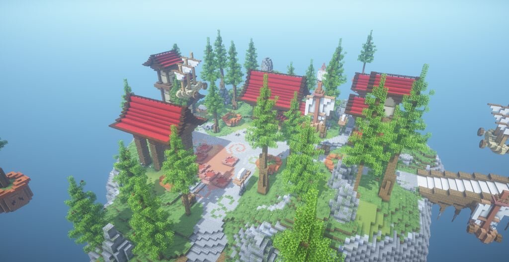 SkyBlock | Red Medieval Theme | BuiltByBit