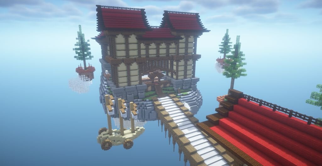 SkyBlock | Red Medieval Theme | BuiltByBit