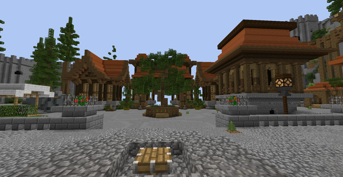 Orange Medieval Skyblock Spawn - 300x300 | BuiltByBit