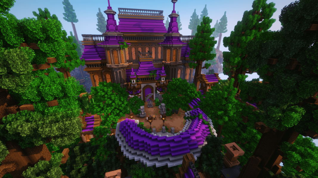 -| HUB |- Purple Town | 250x250 | BuiltByBit (MC-Market)