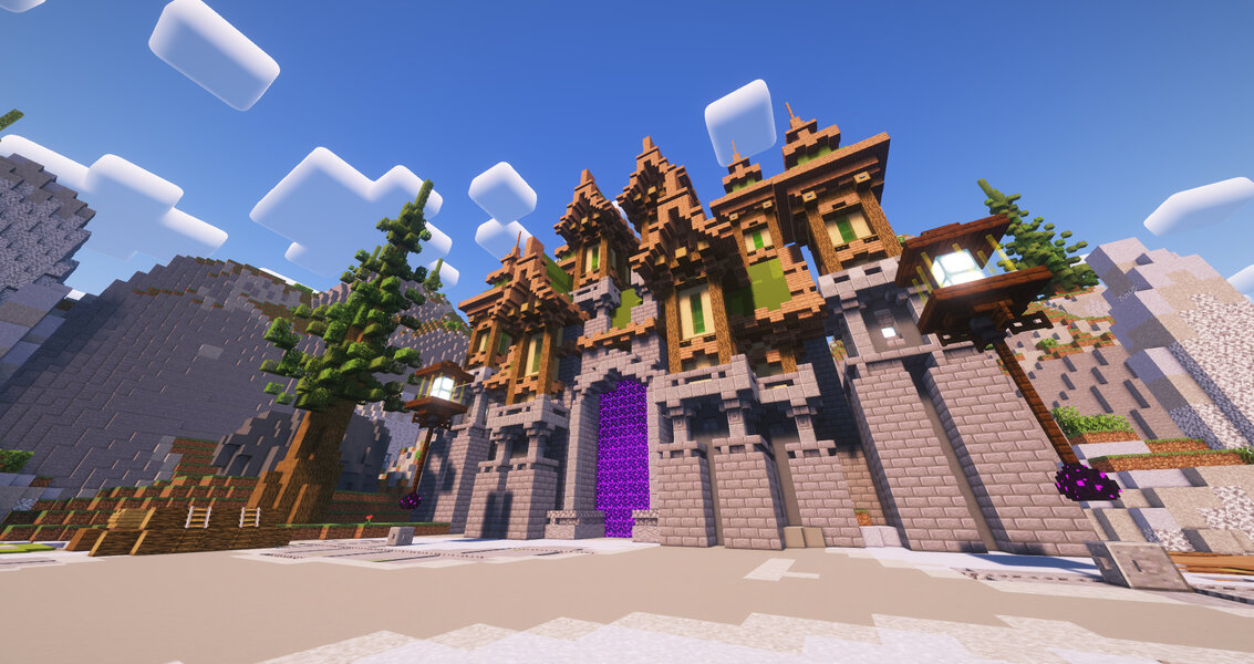 PixelMine | Green Medieval Island | BuiltByBit (MC-Market)