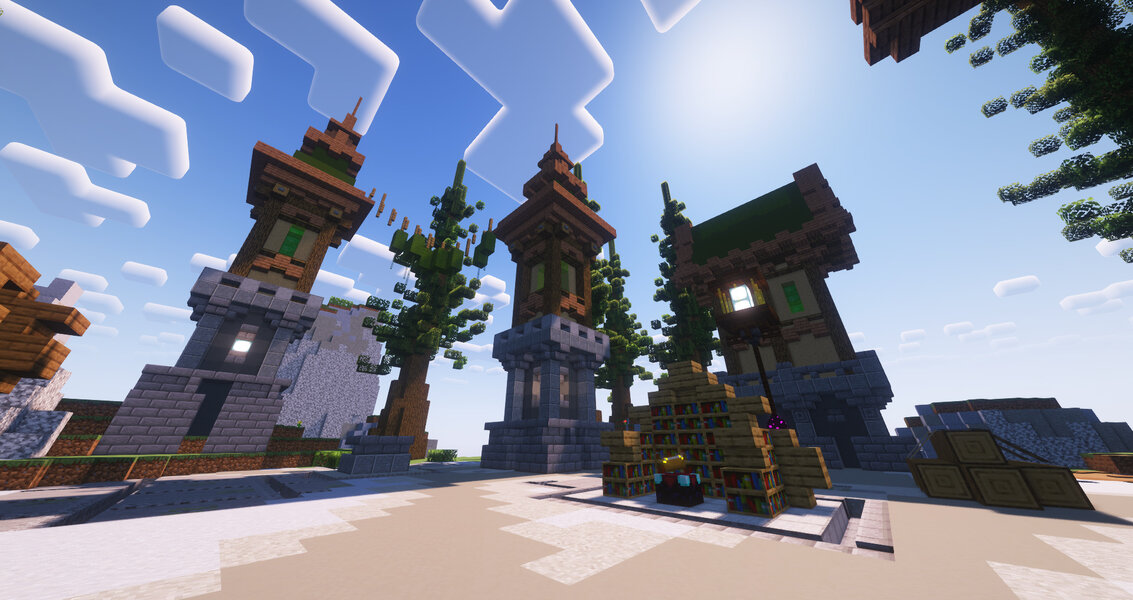 PixelMine | Green Medieval Island | BuiltByBit (MC-Market)