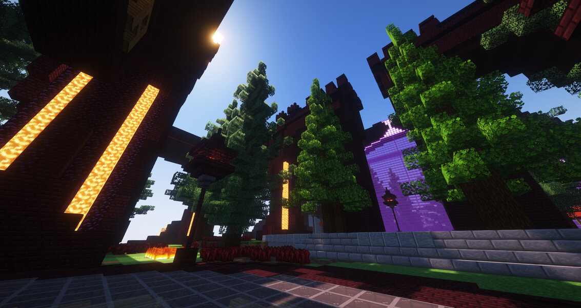 PixelMine | Nether Castle Hub | BuiltByBit (MC-Market)