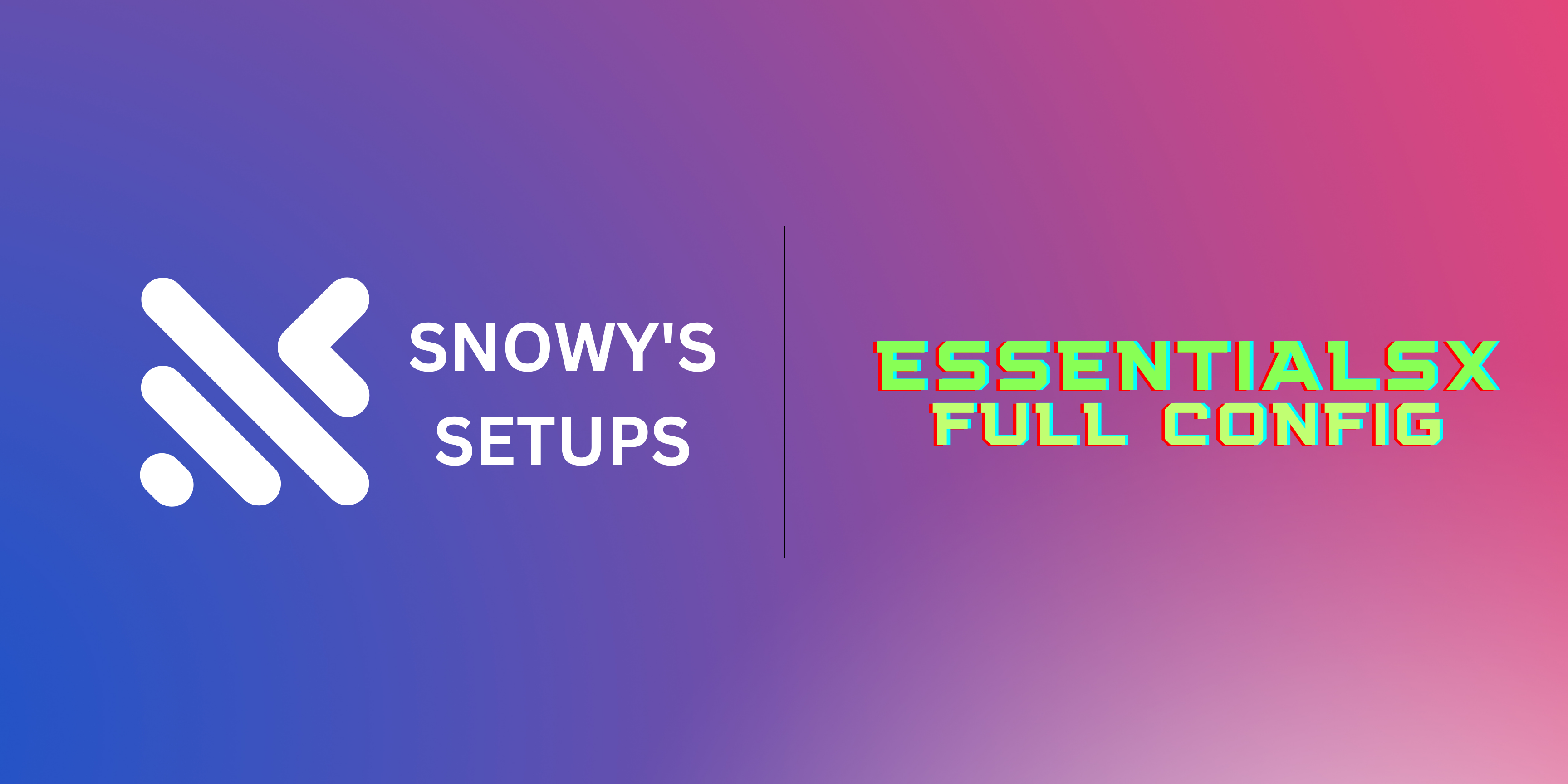 EssentialsX - Full Setup | With Messages | BuiltByBit