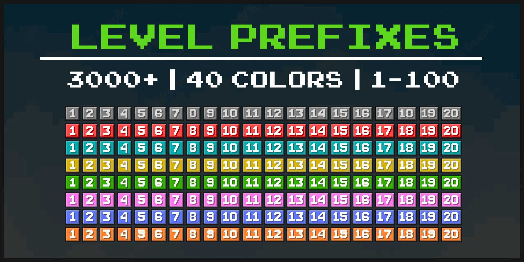 Better Prefixes - 3000 Level Prefixes | BuiltByBit (MC-Market)
