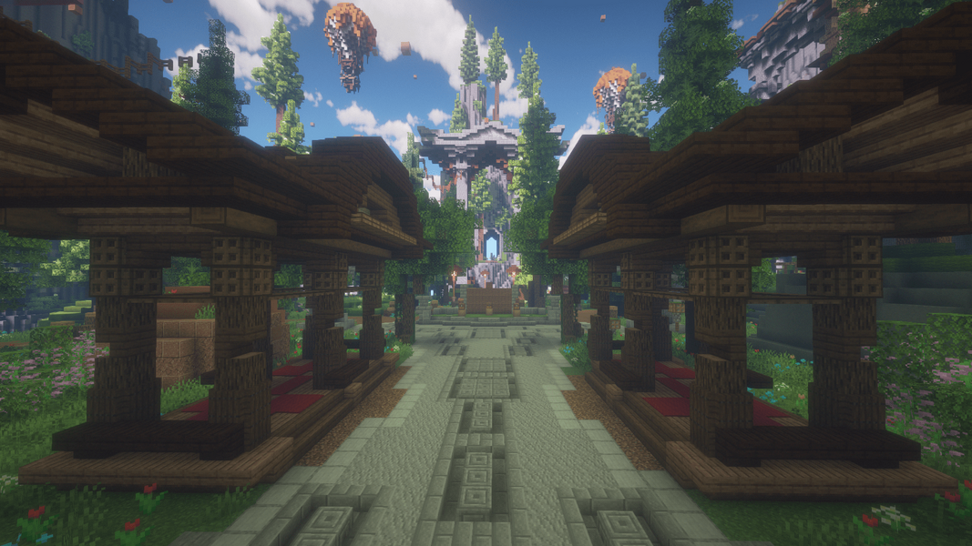 Medieval SkyBlock Spawn/lobby 250x220 | BuiltByBit