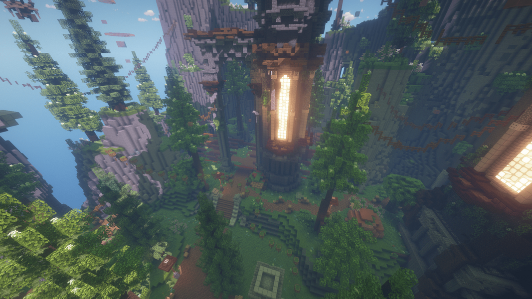 Medieval SkyBlock Spawn/lobby 250x220 | BuiltByBit
