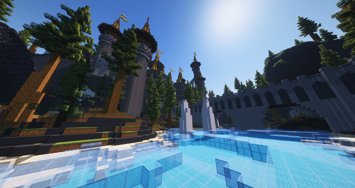 Yellow Portal Hub | BuiltByBit