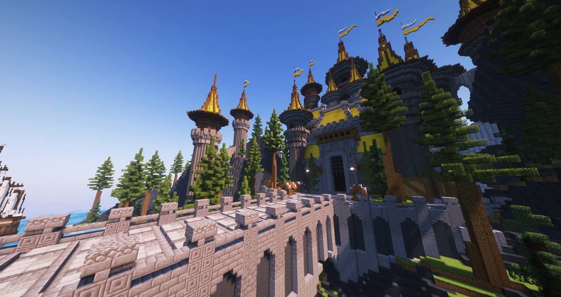 Yellow Portal Hub | BuiltByBit