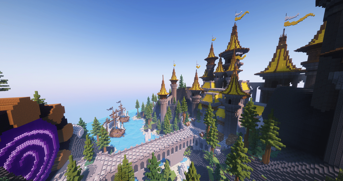 Yellow Portal Hub | BuiltByBit