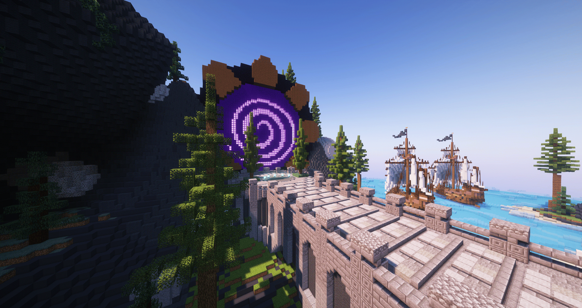 Yellow Portal Hub | BuiltByBit