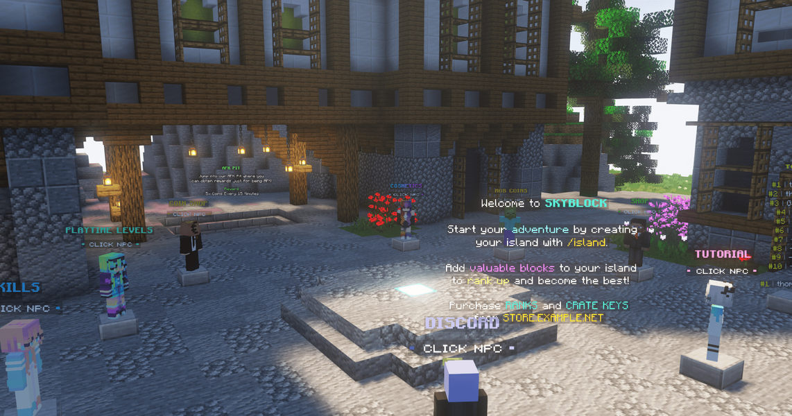 SKYBLOCK - Premium Server Setup | BuiltByBit