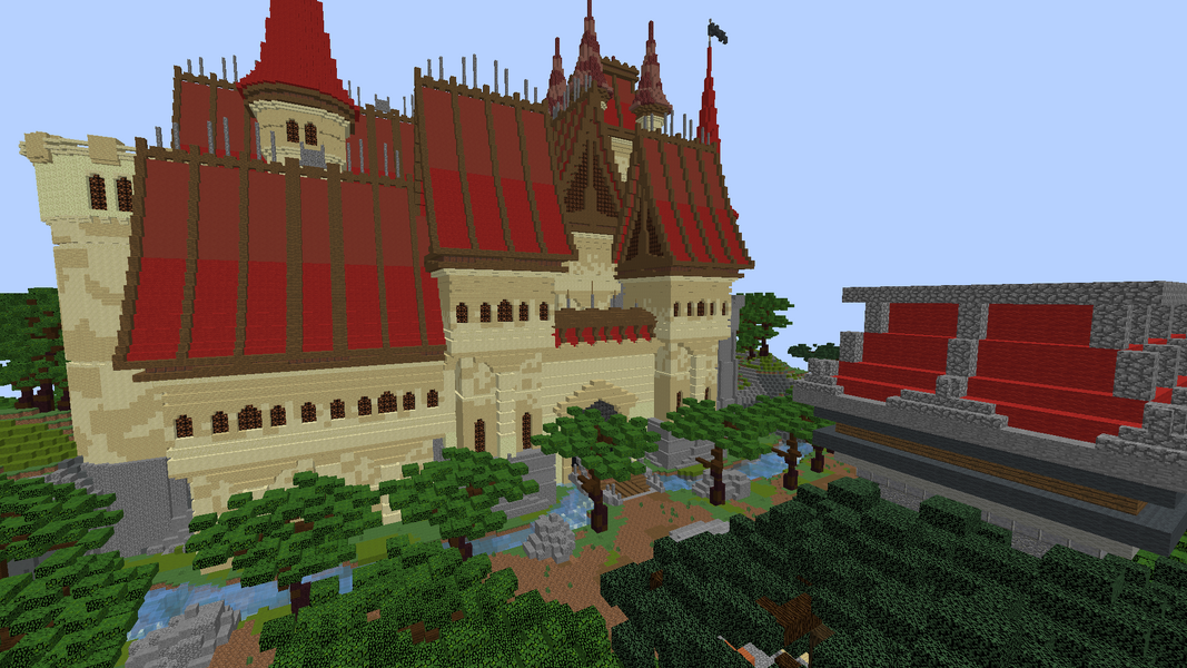 Lobby Castle | Big Castle | BuiltByBit