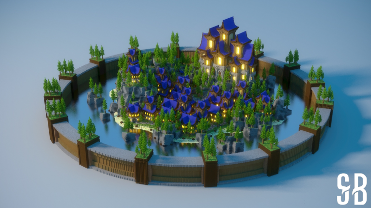 Spawn - Blue Village | BuiltByBit