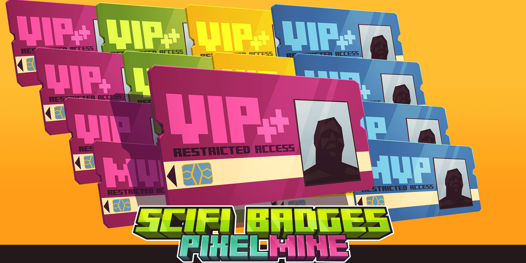 SciFi Badge Rank Icons | BuiltByBit