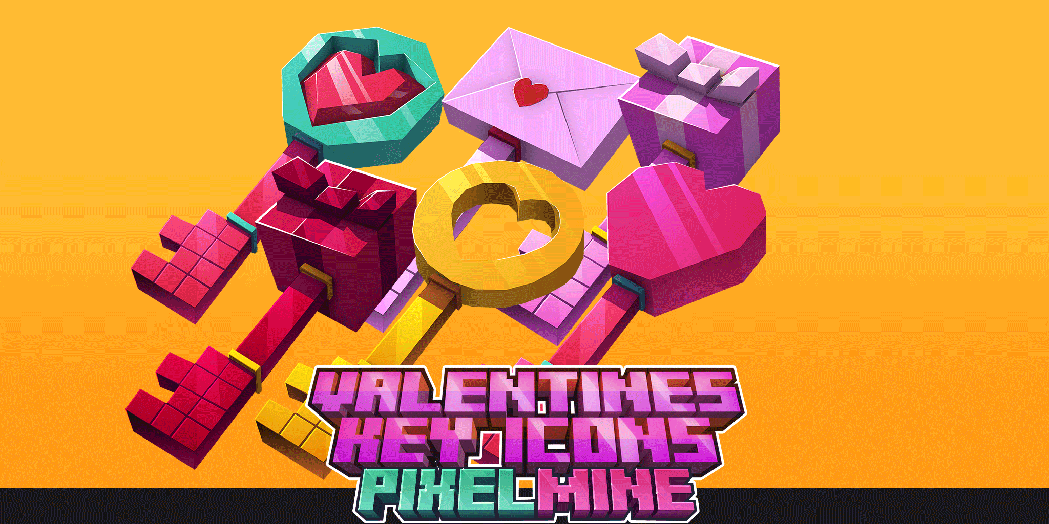 Valentines Key Icons | BuiltByBit