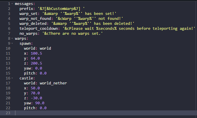 CustomWarp | BuiltByBit