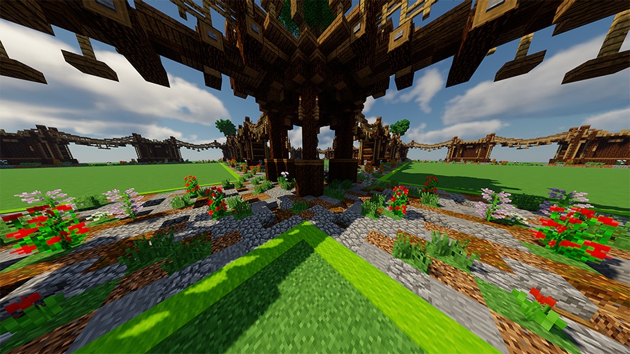 Plot Road | Bridge with a tree | BuiltByBit