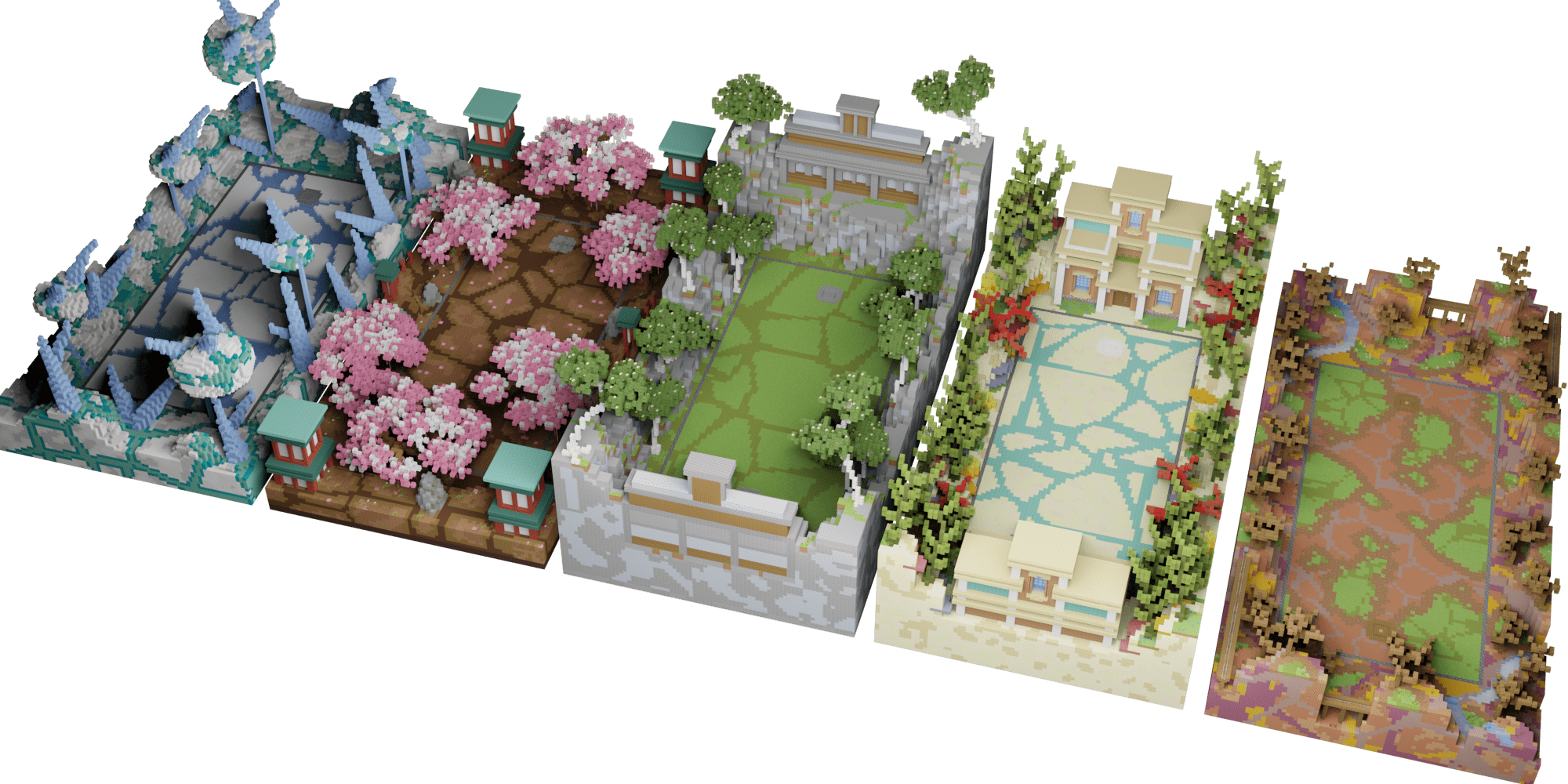 5 Large Practice Arena Pack | BuiltByBit