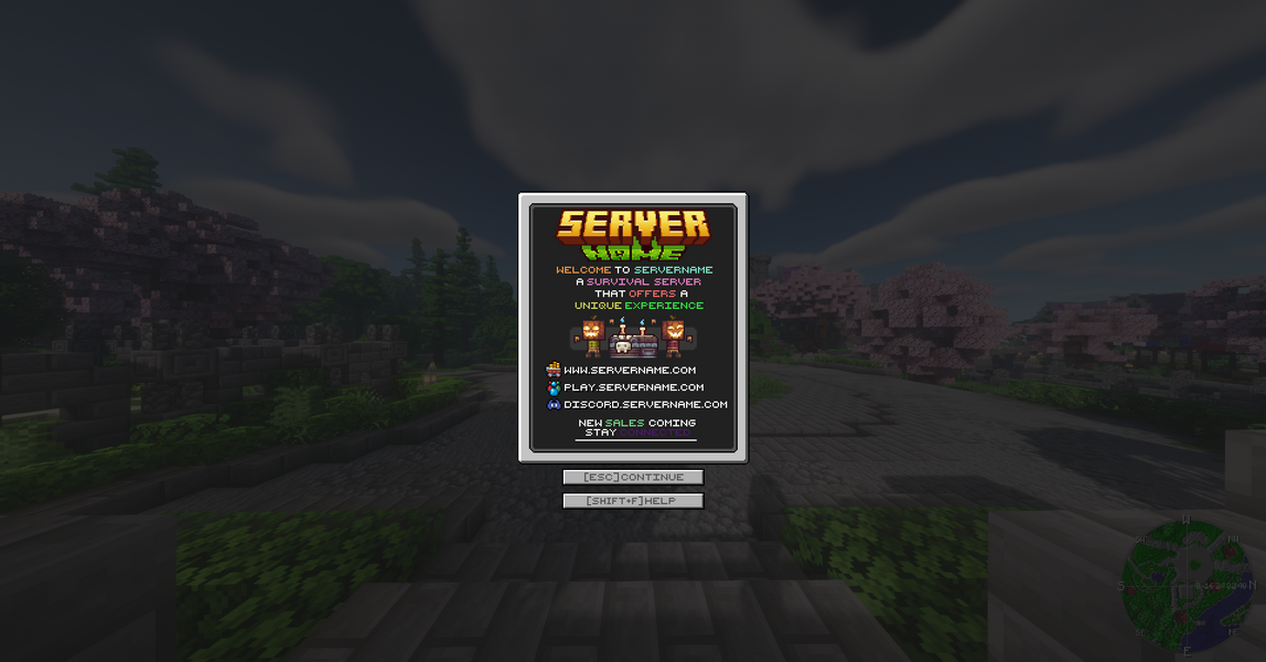 UNIQUE | Welcome UI - With Custom Sounds | BuiltByBit