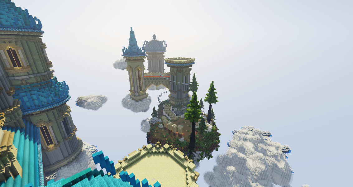 Heaven Hub Lobby or Skyblock Spawn | BuiltByBit
