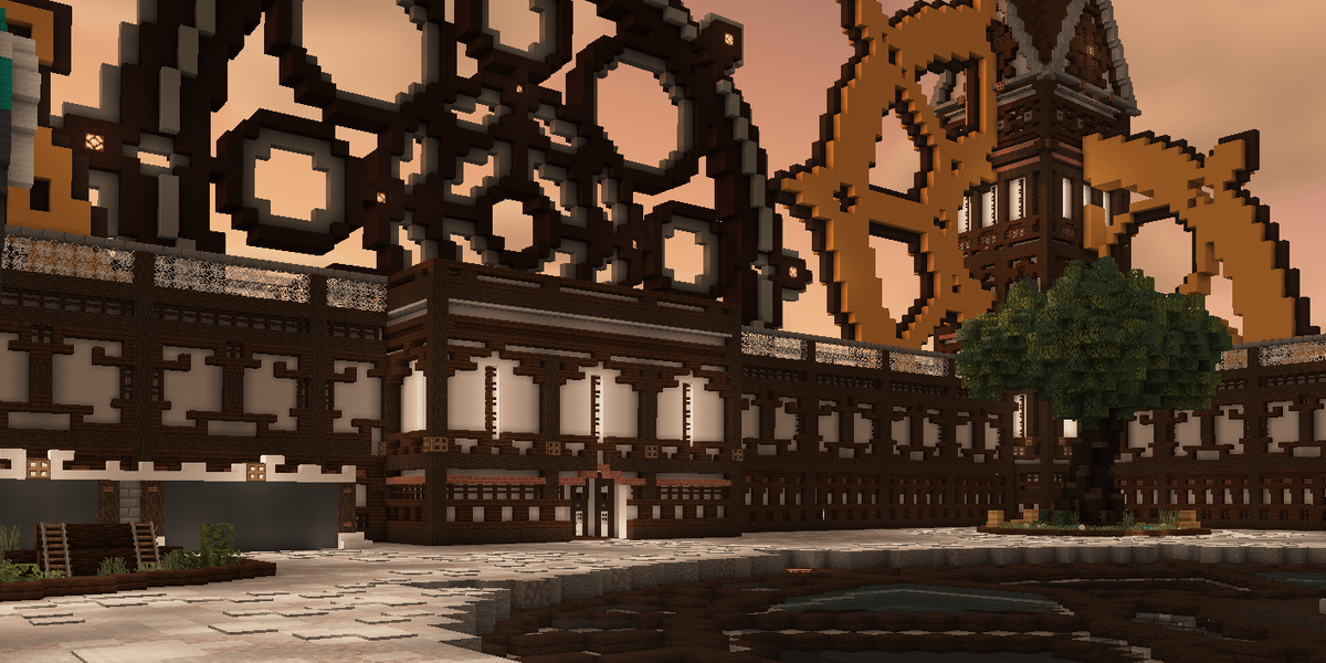 Steampunk Prison Spawn | BuiltByBit
