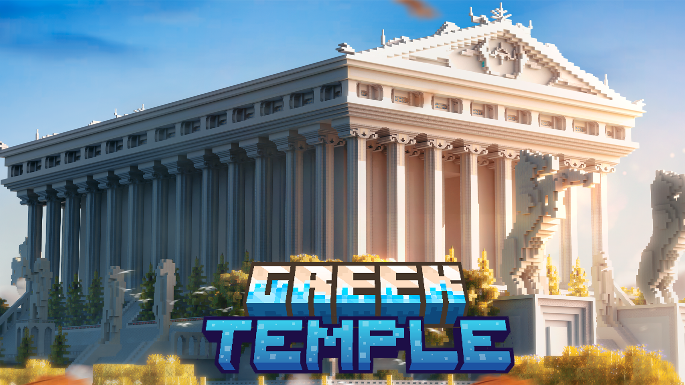 Greek Temple HUB Lobby 300X400 V1 | BuiltByBit