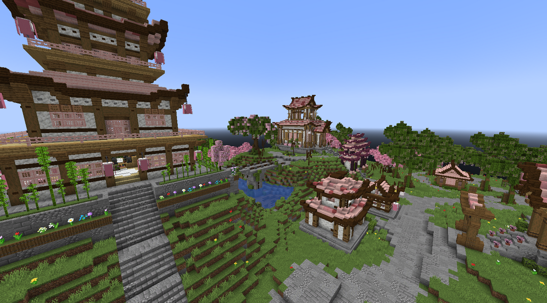 Survival Spawn - Sakura Forest - 250x250 | BuiltByBit