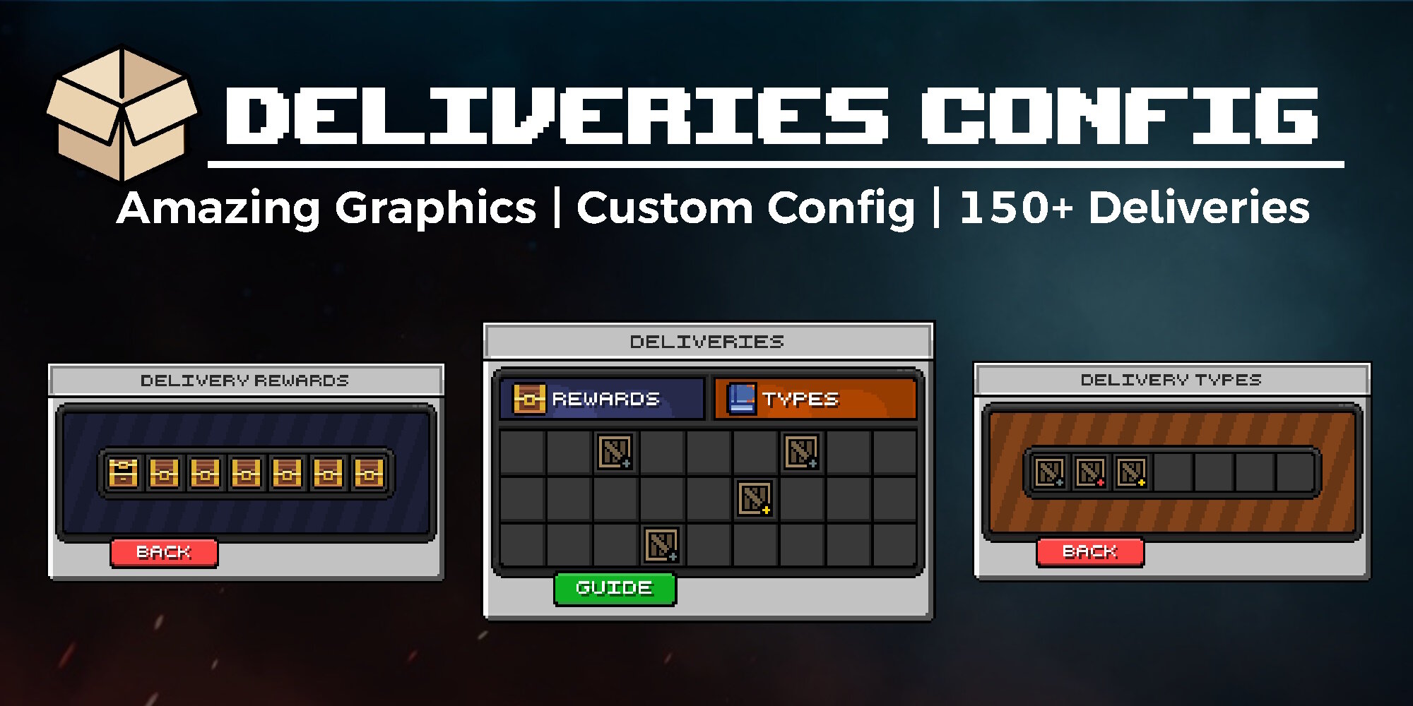 Deliveries Custom Configuration | BuiltByBit