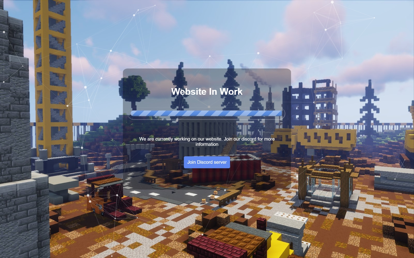 Maintenance Website | Progress Bar | BuiltByBit