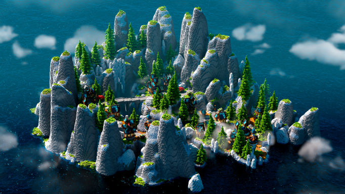 Blue Peaks | 580x580 | Mountain Spawn | BuiltByBit