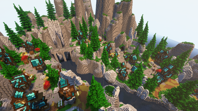 Blue Peaks | 580x580 | Mountain Spawn | BuiltByBit