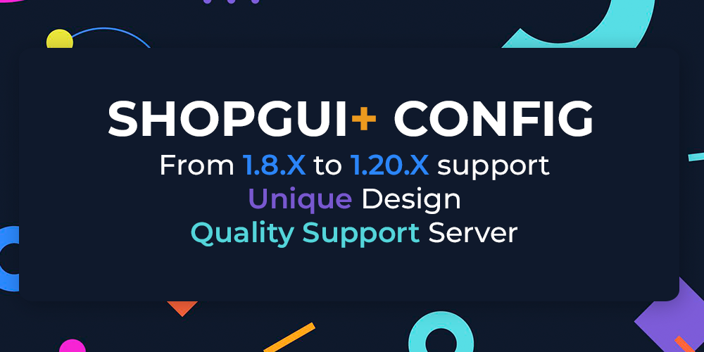 Quality ShopGUIPlus Configuration | BuiltByBit