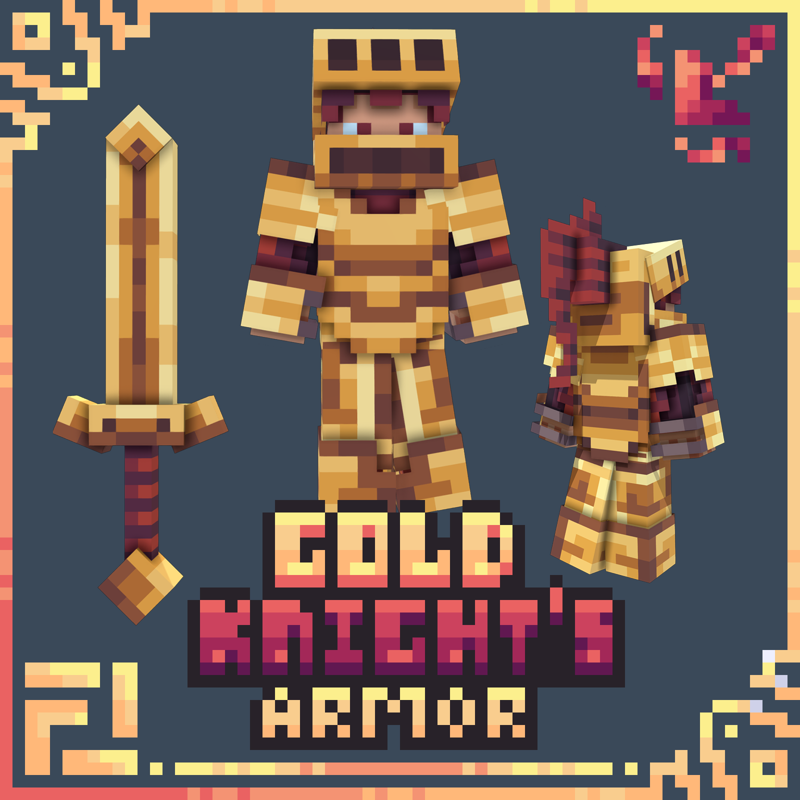 Gold Knight Set | BuiltByBit