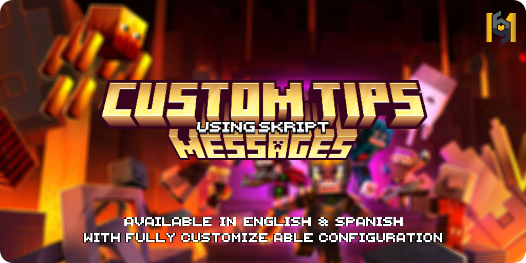 Custom Tips Messages | Skript | BuiltByBit