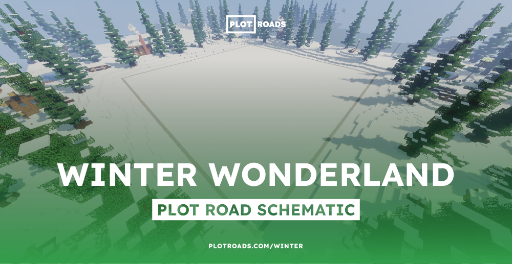 Custom Plot Road | Winter Wonderland | BuiltByBit