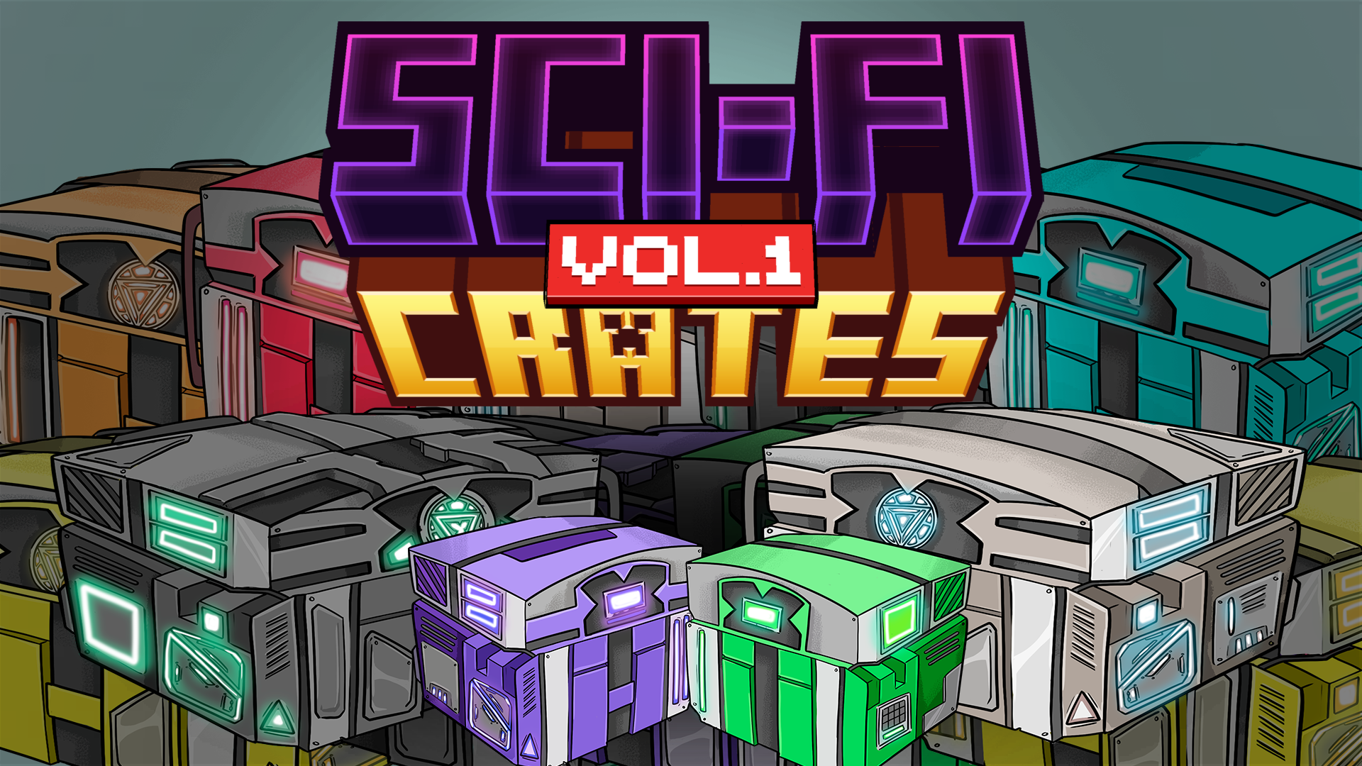 Sci-Fi Crate Pack Vol1 | BuiltByBit