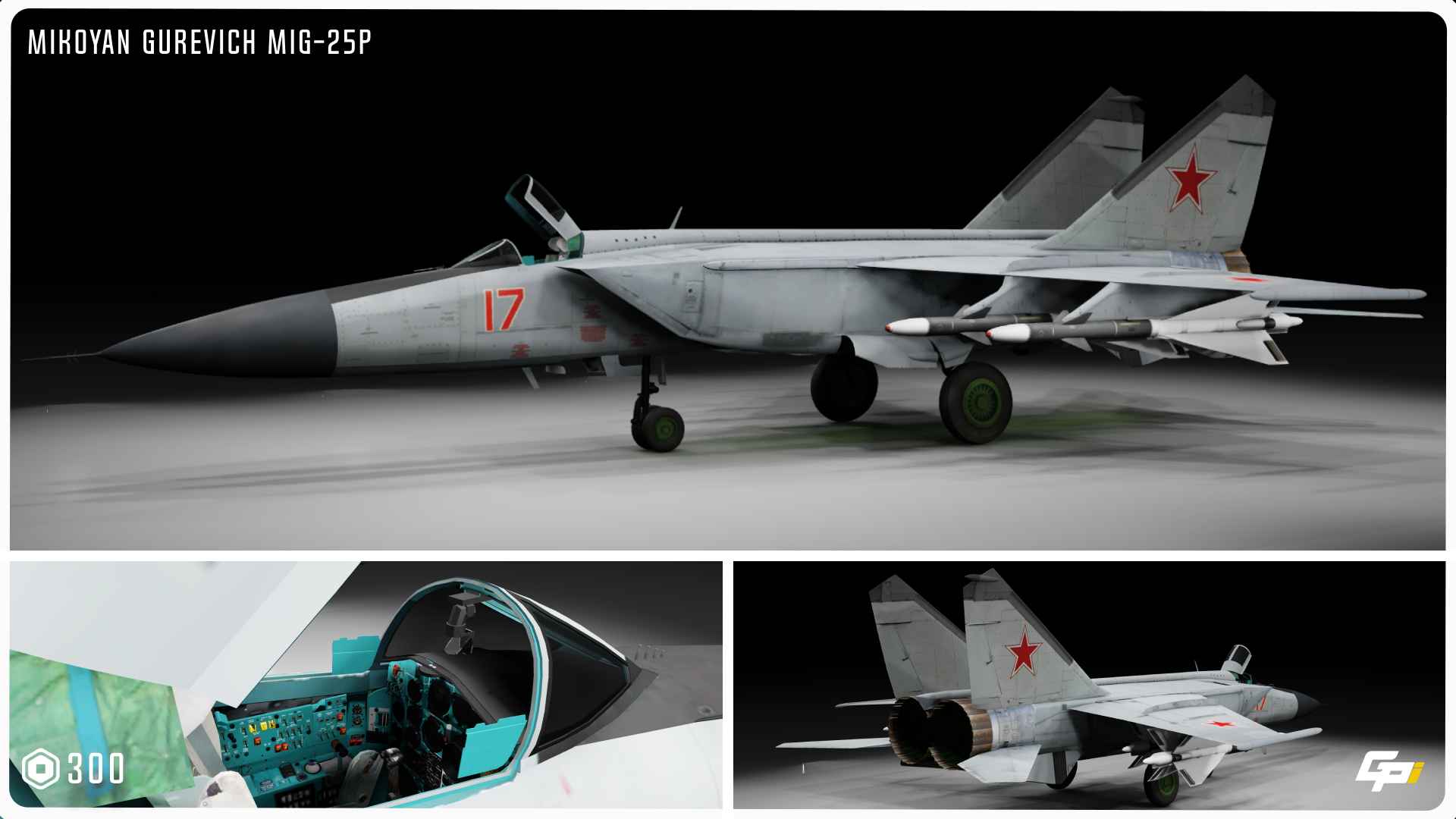 Mikoyan Gurevich Mig-25P | BuiltByBit