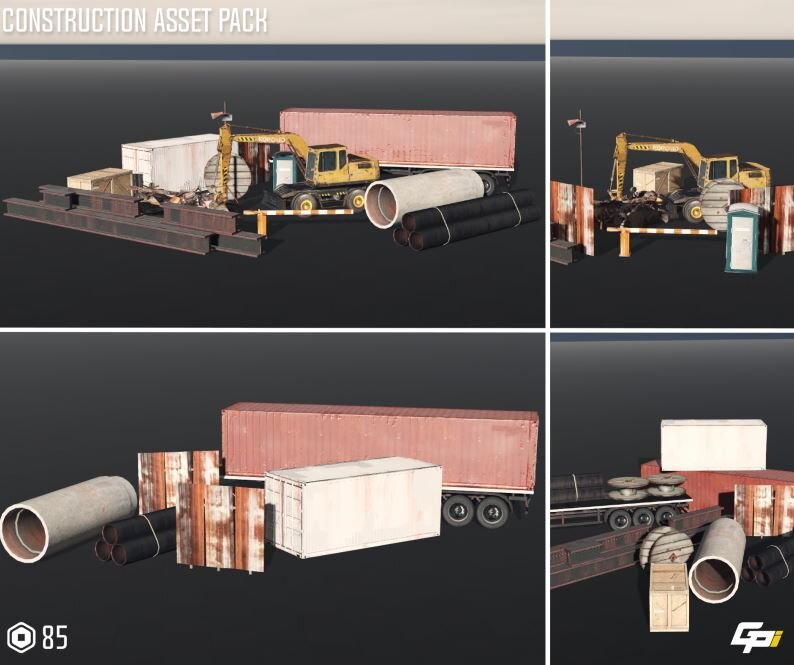 Construction Asset Pack | BuiltByBit