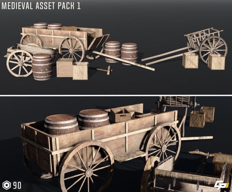 Medieval Asset Pack 1 | BuiltByBit