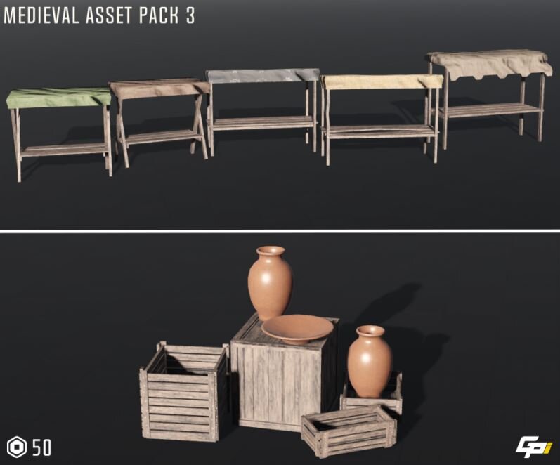 Medieval Asset Pack 3 | BuiltByBit